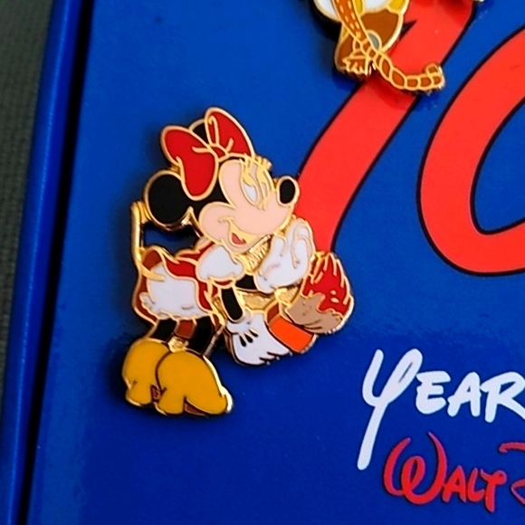 Disney | Jewelry | Disney 0 Years Of Magic Pin Set | Poshmark